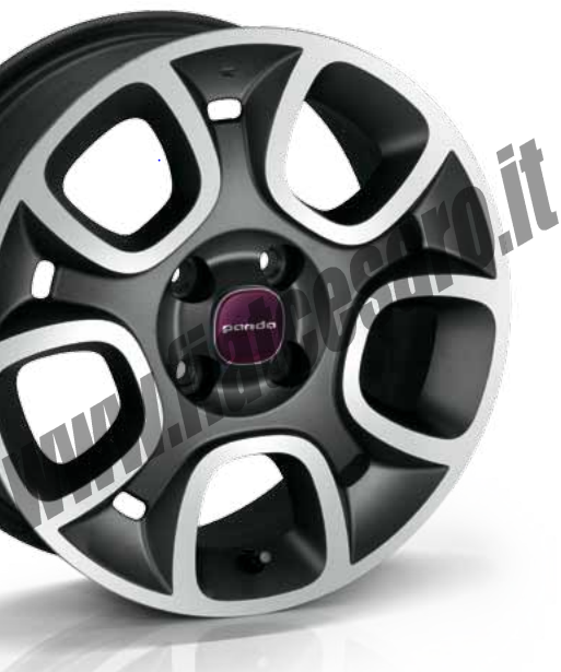 KIT 4 CERCHI IN LEGA 15"